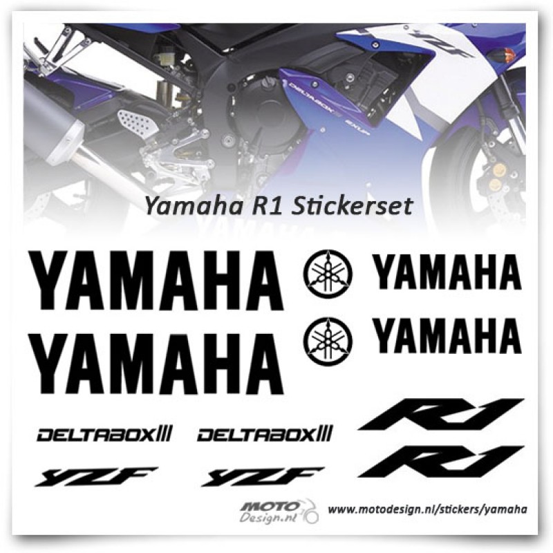 Yamaha R1 Stickers | Motor Stickers | MotoDesign